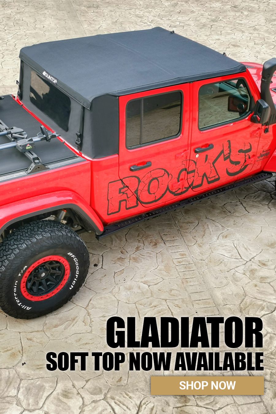 Suntop | Off Road Soft Tops for Jeep and Suzuki